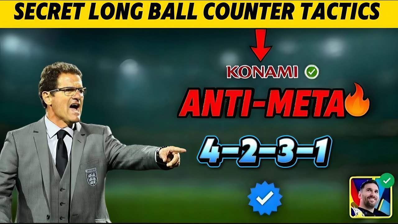 Secret Long Ball Counter Formation in eFootball 2026 Mobile – Dominate ...