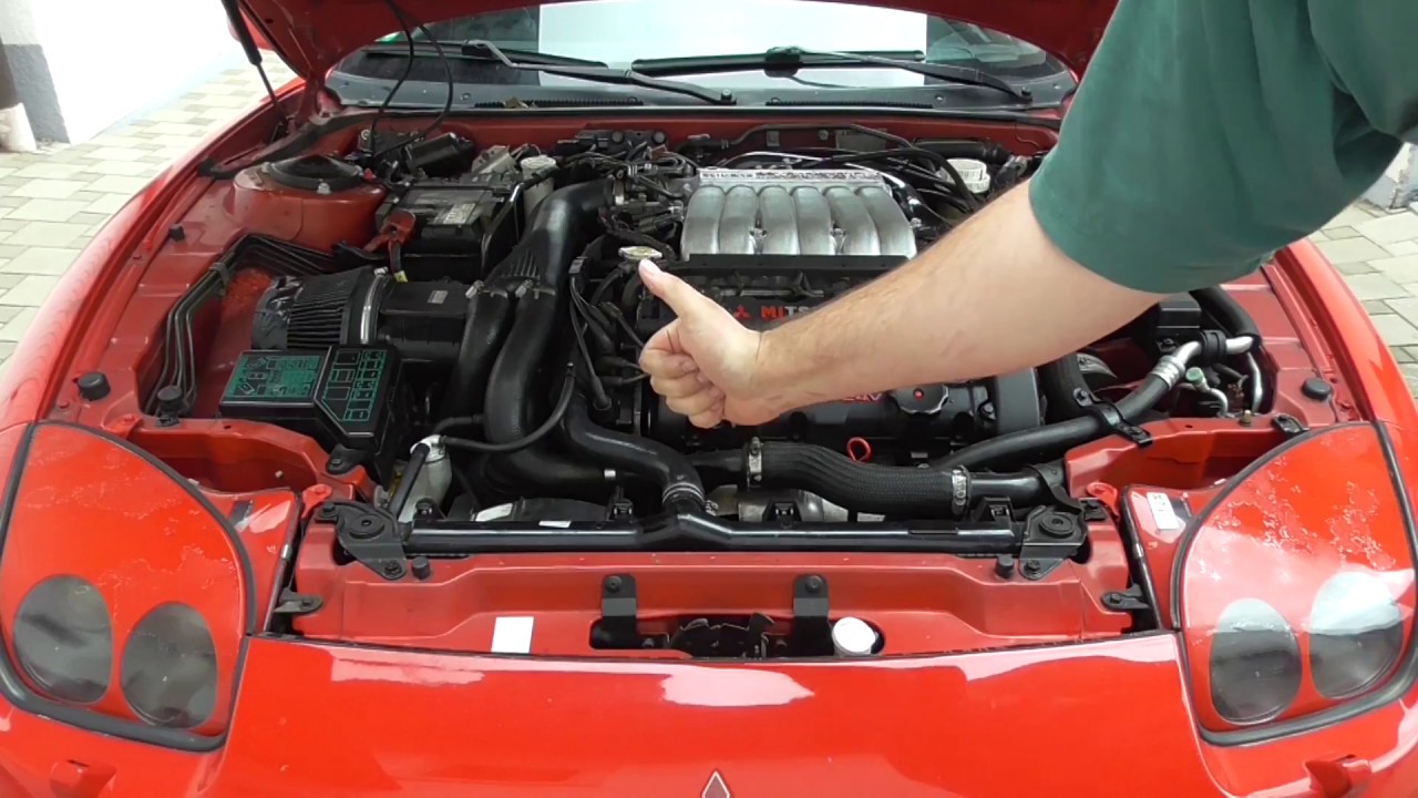 Mitsubishi 3000GT PTU Zündmodul wechseln Anleitung - YouTube
