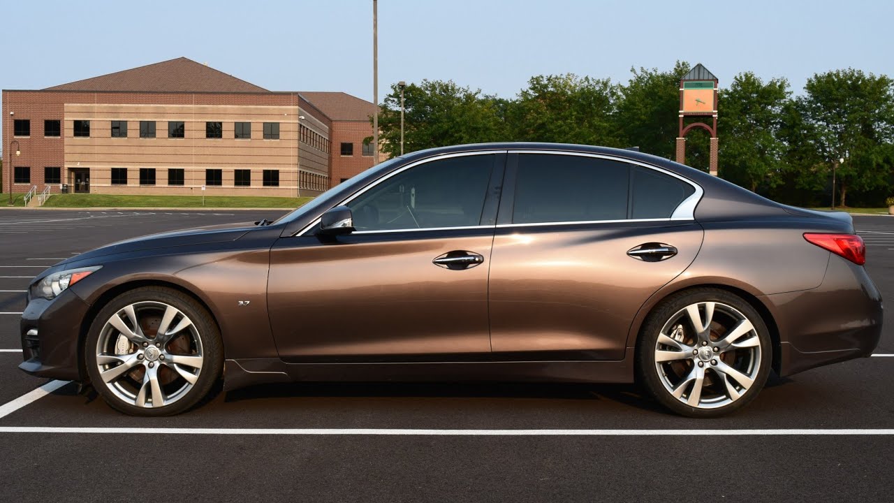 Infiniti Q50 with M56 Sport wheels. These wheels look good on anything ...