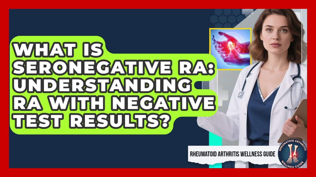 What Is Seronegative RA: Understanding RA With Negative Test Results ...