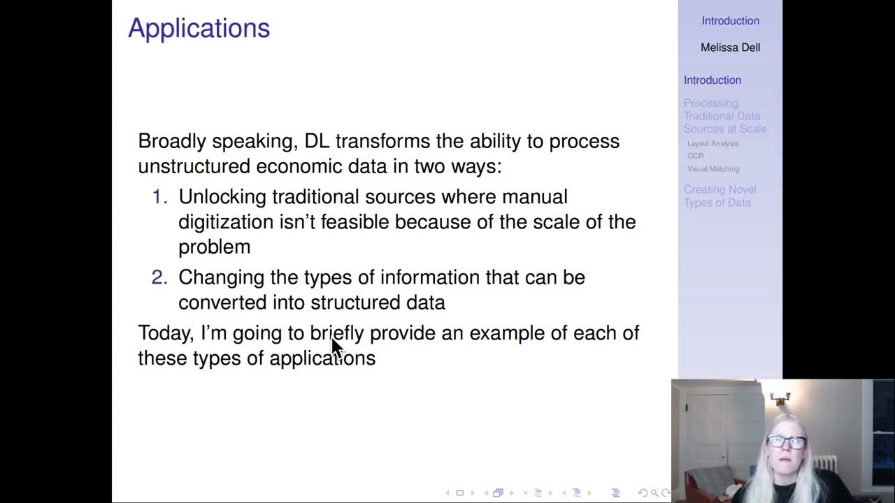 Introduction: Deep Learning for Economics (Spring 2023) - YouTube