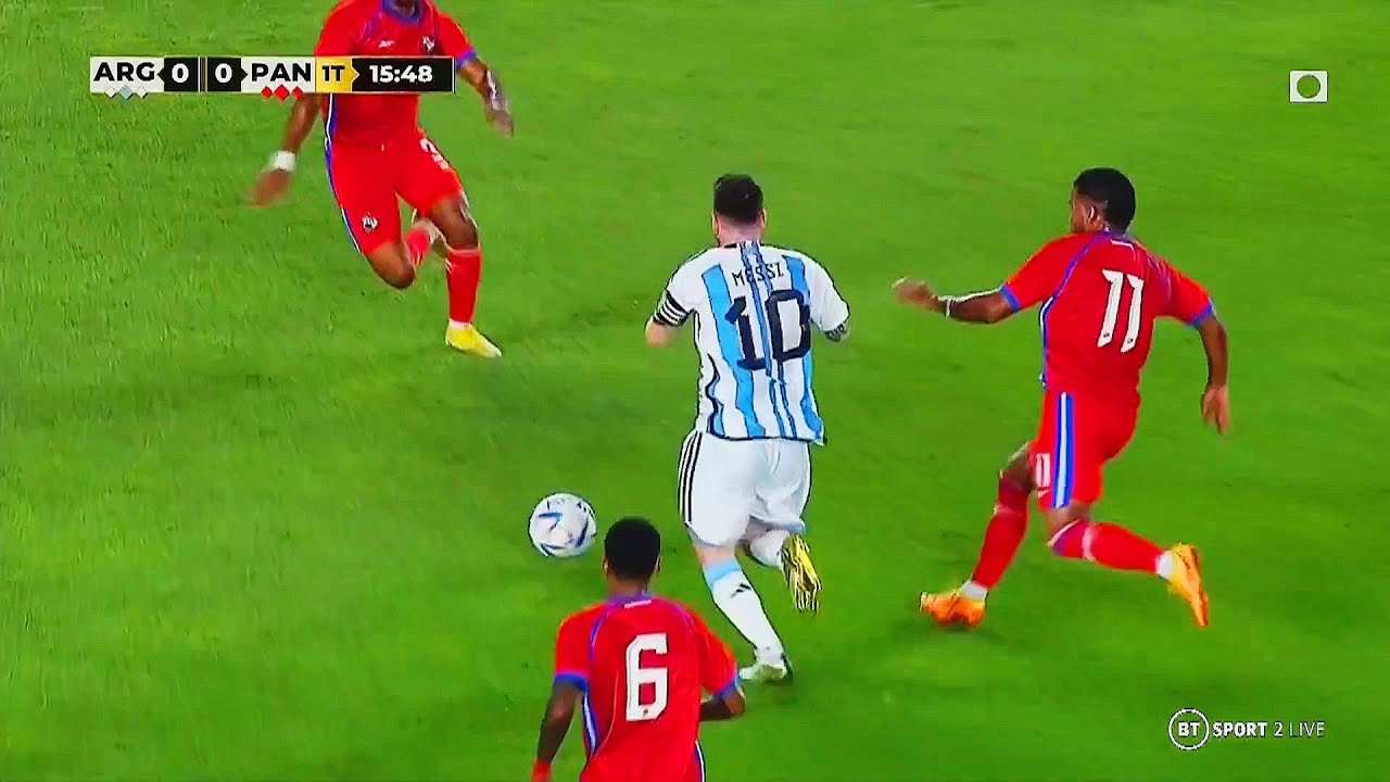 Lionel Messi First Time Playing As WORLD CHAMPION Argentina ★★★ - YouTube