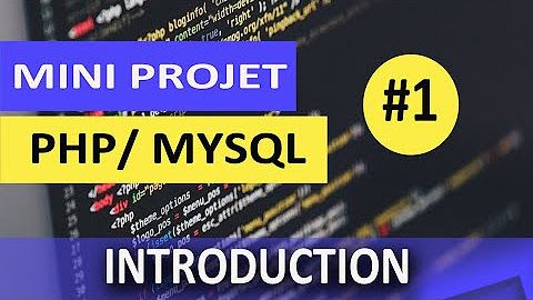 Apprendre le PHP | Mini-Projet PHP/MYSQL/JQUERY/AJAX/HTML/BOOTSTRAP ...
