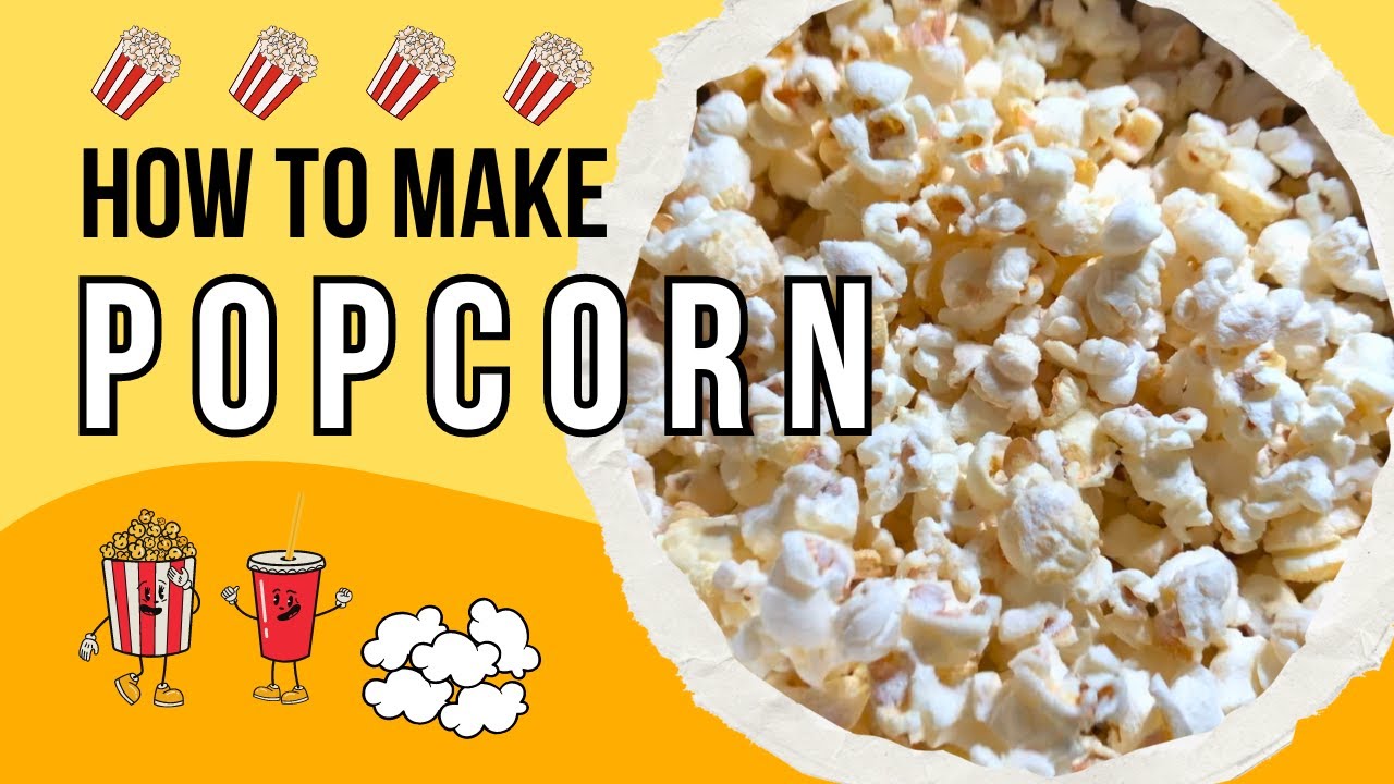 How To Make Popcorn On The Stove | Pinoy Flavor - YouTube