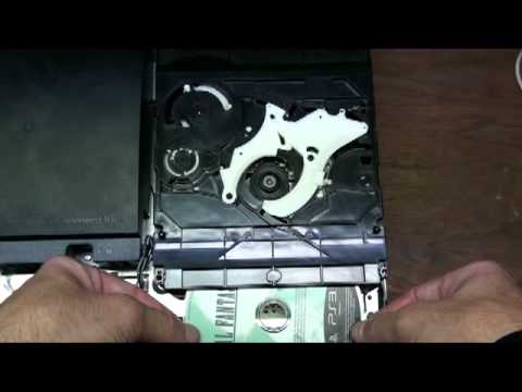 PS3 Blu-Ray DVD Drive Disc Loading Problem - YouTube