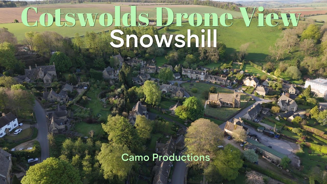 A Bird's-Eye View of Snowshill: The Cotswolds’ Hidden Gem - YouTube