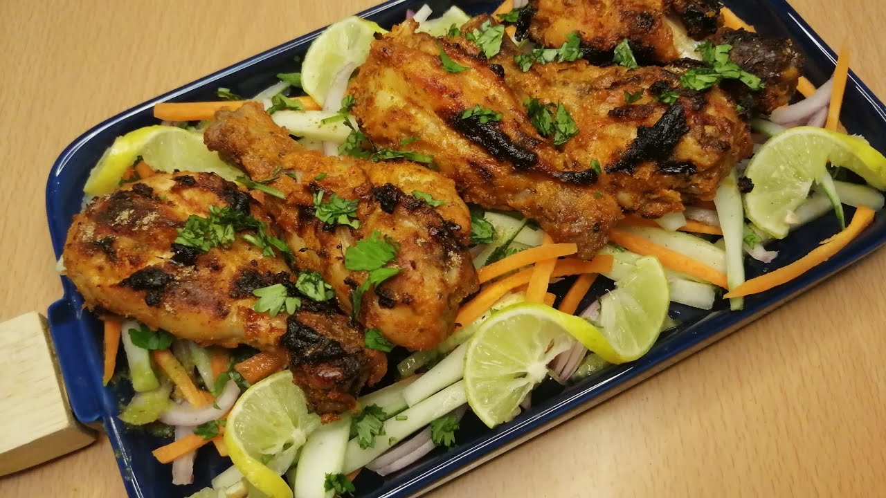 Peshawari Chicken Tangdi Kebab Recipe | Grilled Chicken Recipe |Taste ...