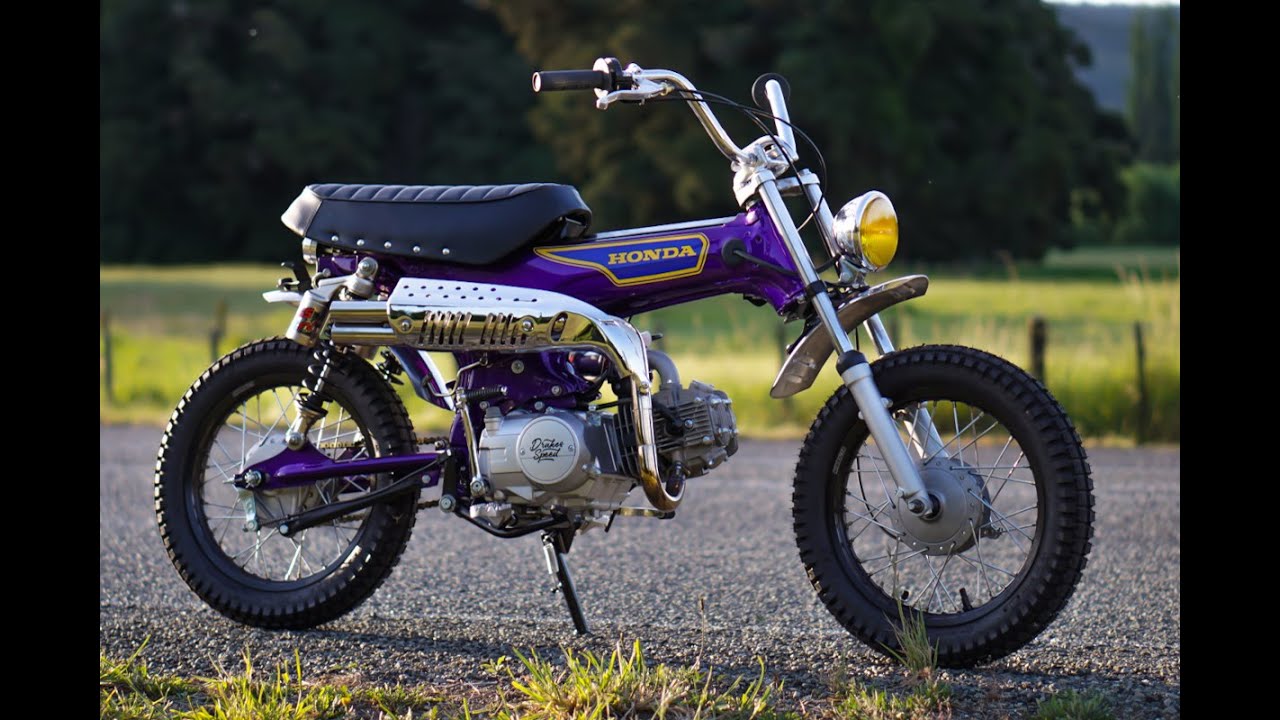 Honda ST90 Sport Trail Custom - YouTube