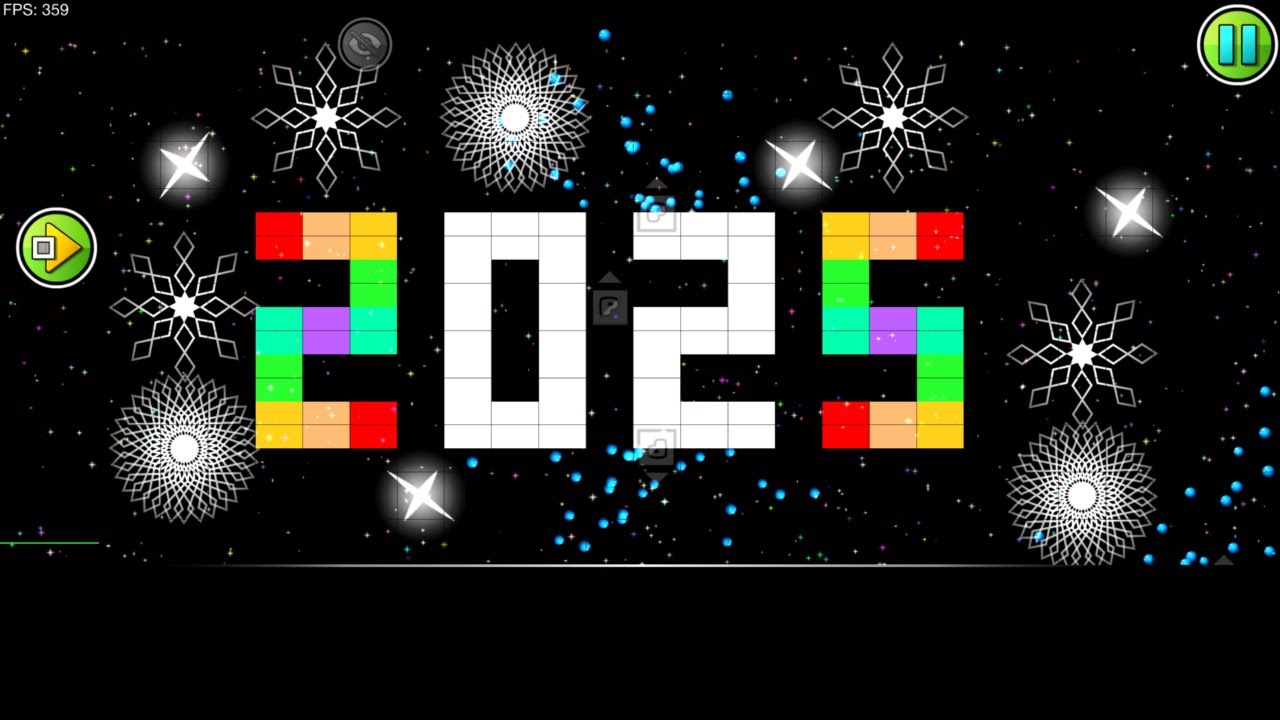 [LIVE🔴]Geometry dash - Building a New Years Level! - YouTube