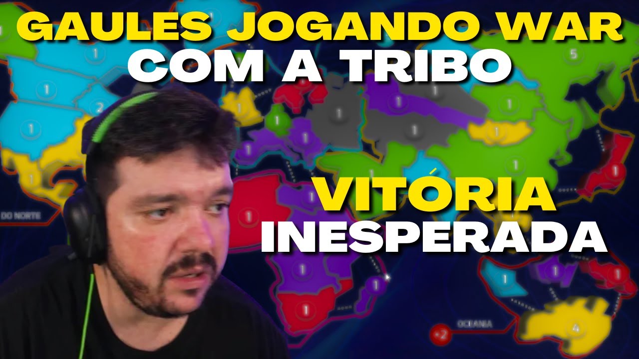 Gaules jogando WAR com a Tribo (Gau, VVV, Lauqs, Gargula + Chat) - YouTube