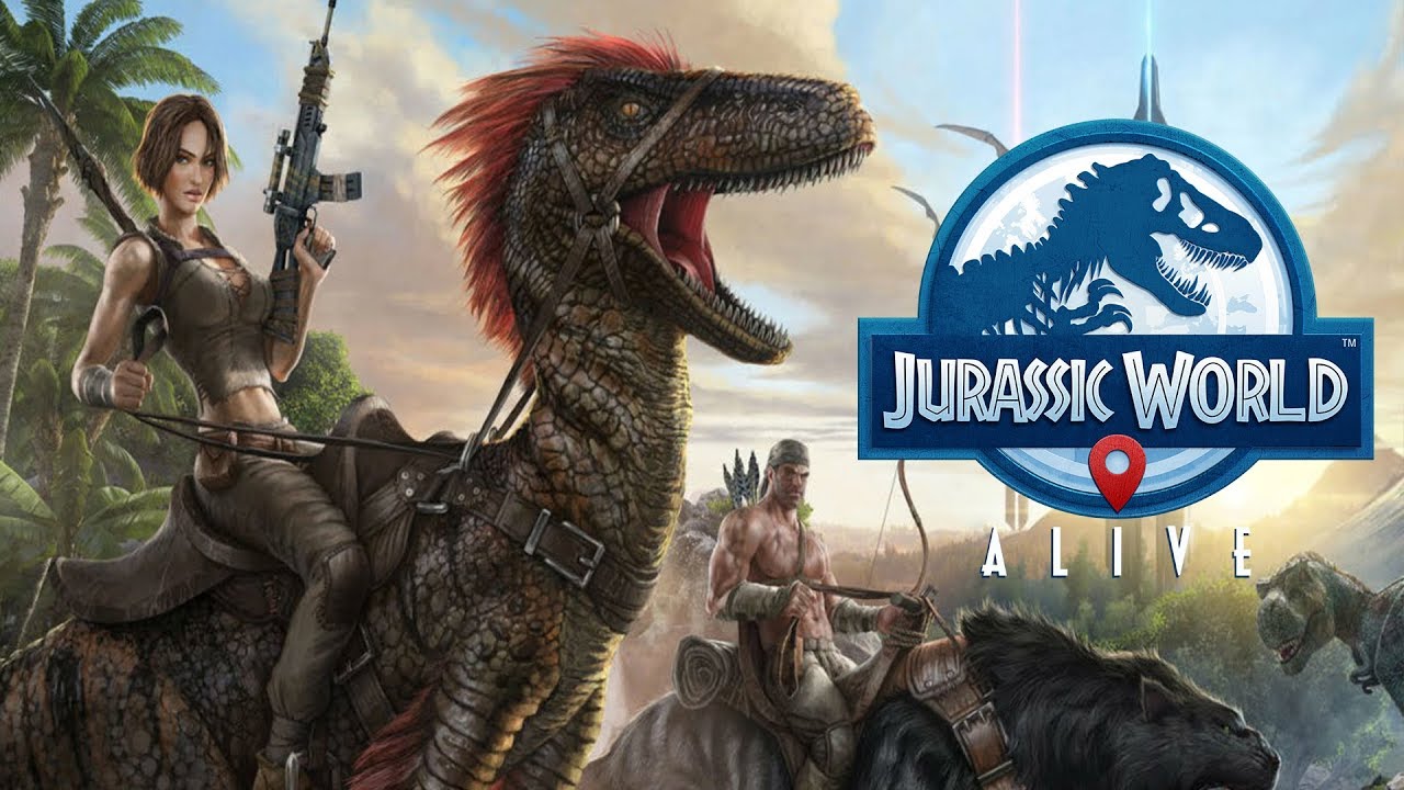 JURASSIC ARK ALIVE! JURASSIC PARK EXPANSION VOLCANO STREAM! - YouTube