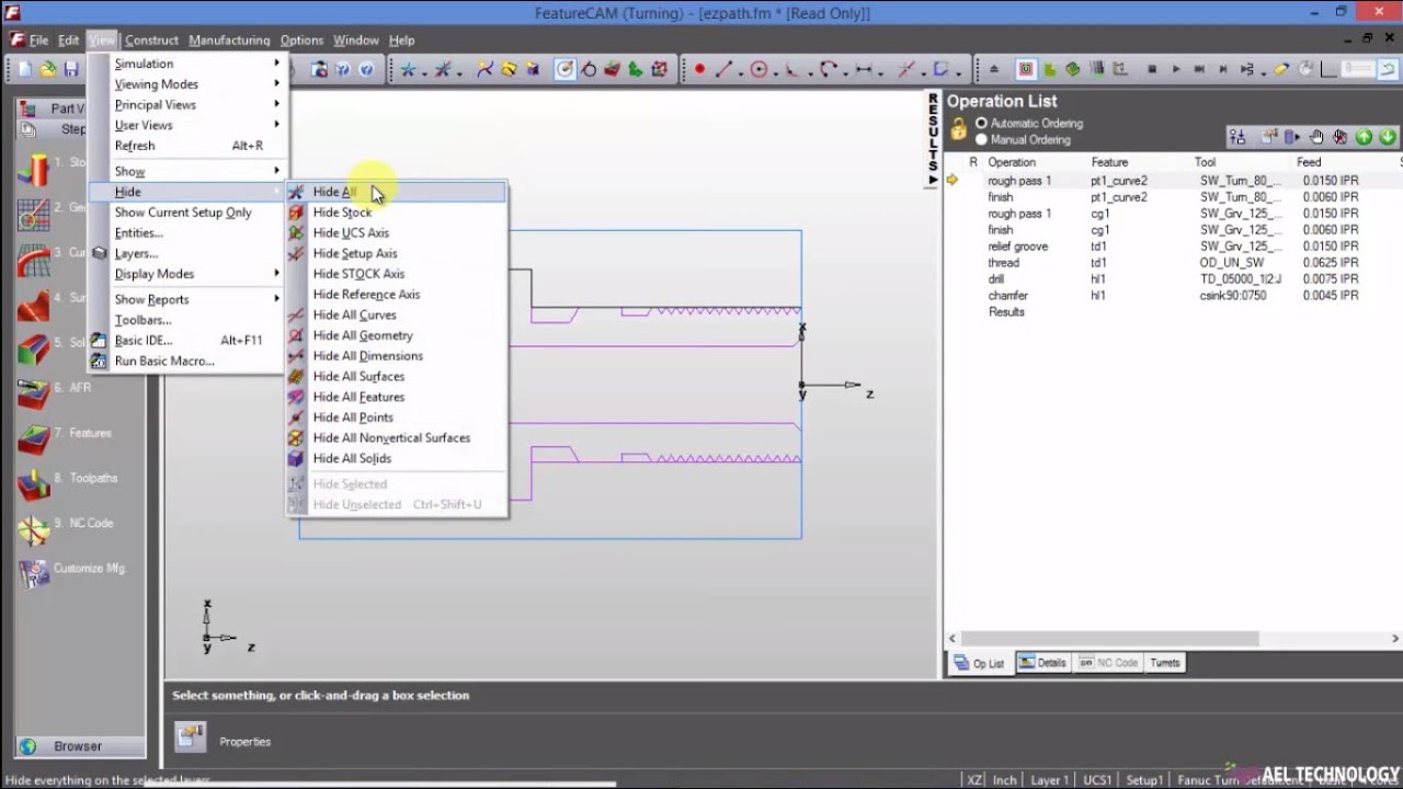 Computer Aided Machining Using FeatureCAM-2016- Essential Training ...