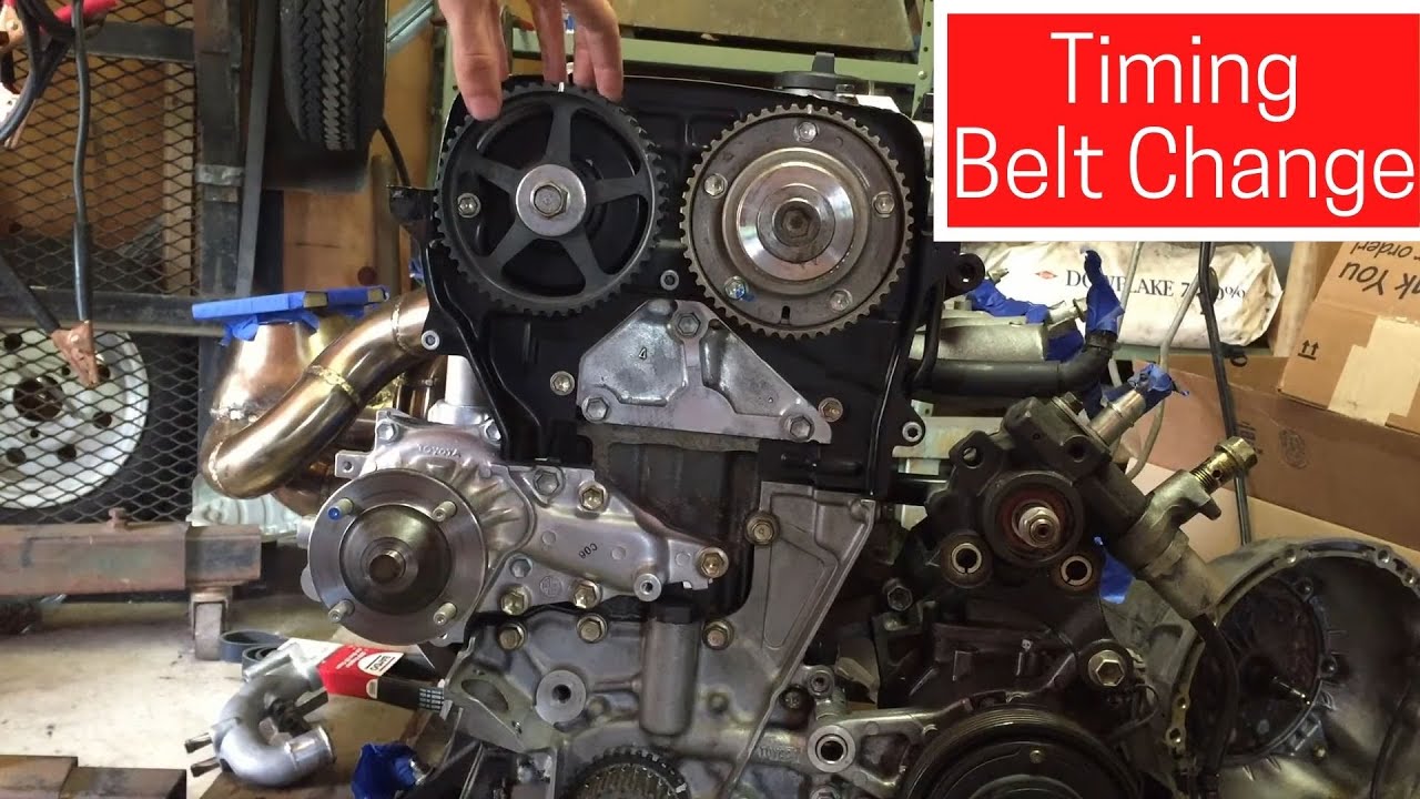 Ep. 9 | 2JZ Fuel Rail and Timing Belt Change | 240sx 2jz swap - YouTube