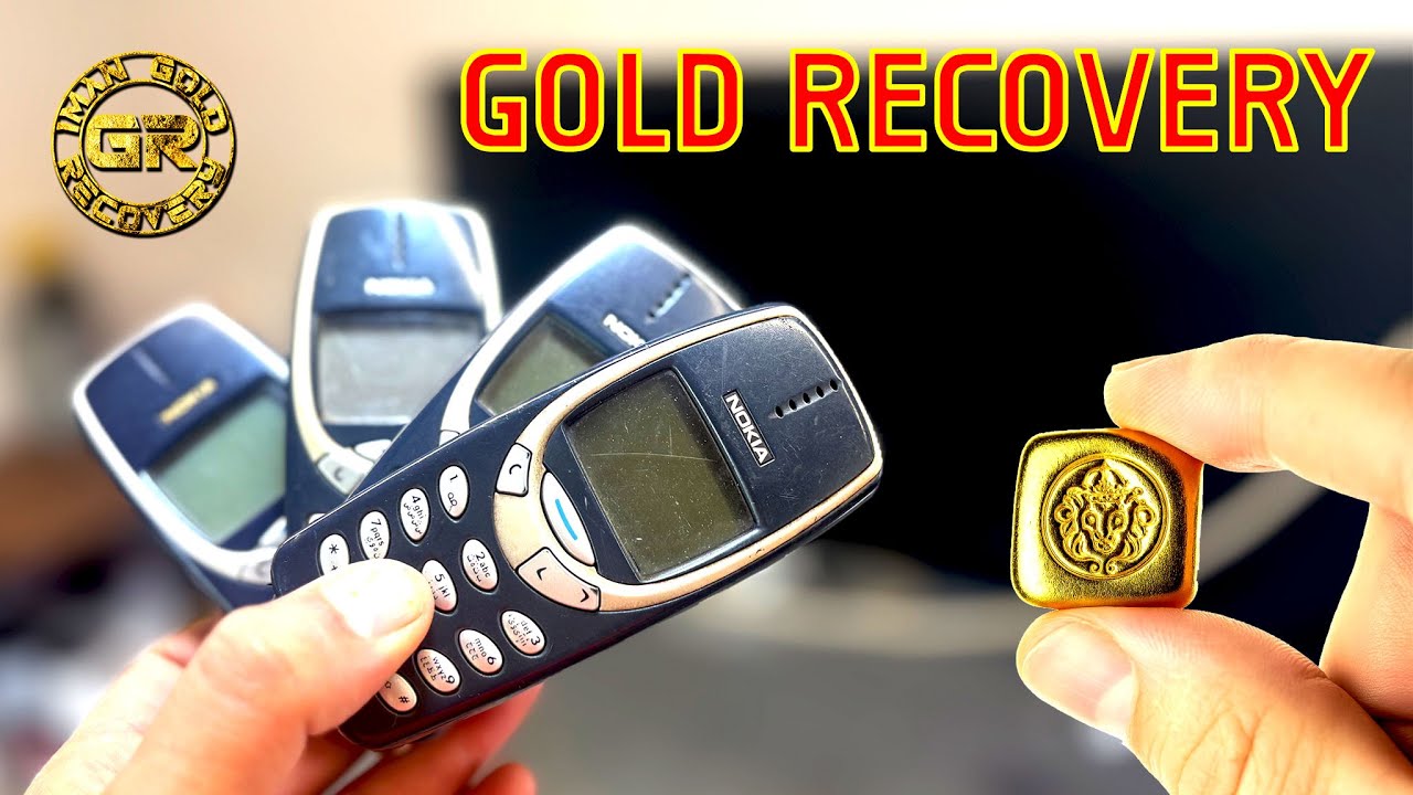 Gold Recovery from 80 Nokia 3310 Phones – Gold Recovery from Old Nokia ...
