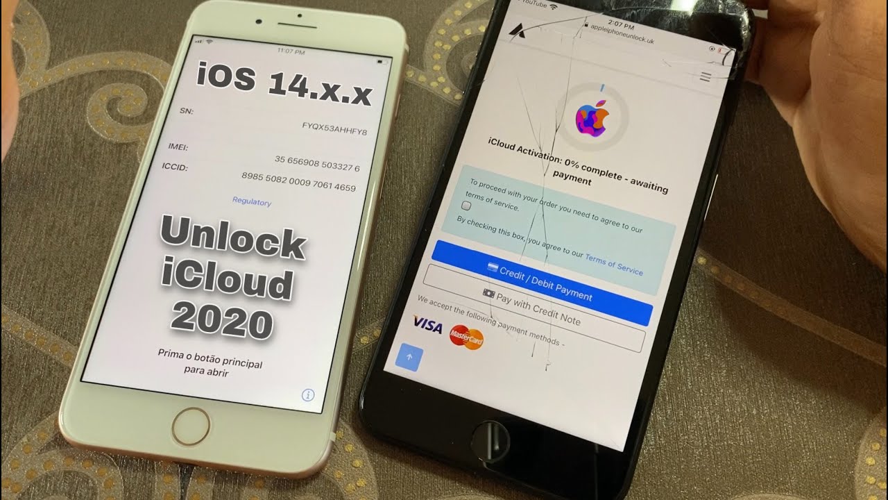 Free Unlock iCloud Activation Lock With Service Online 2020 Full Unlock ...