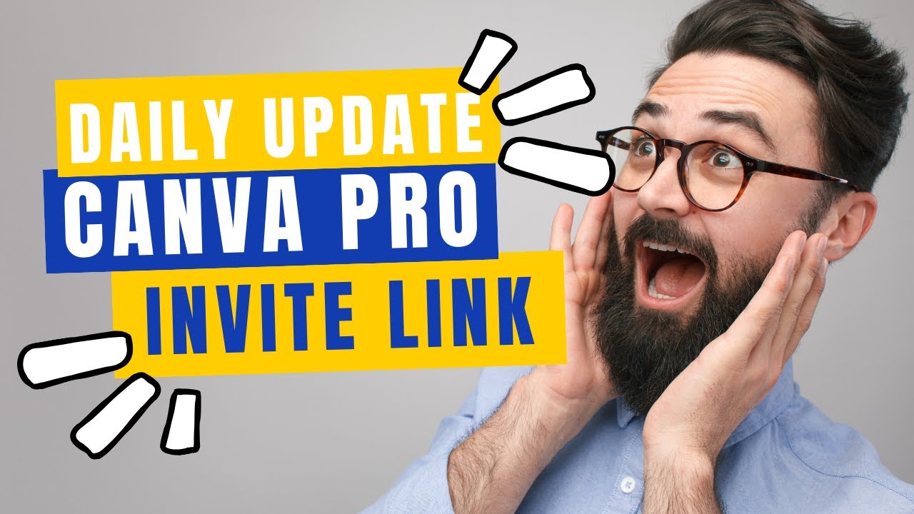 Get a Free Canva Pro Invitation Link: Easy Step-by-Step Guide [2024 ...