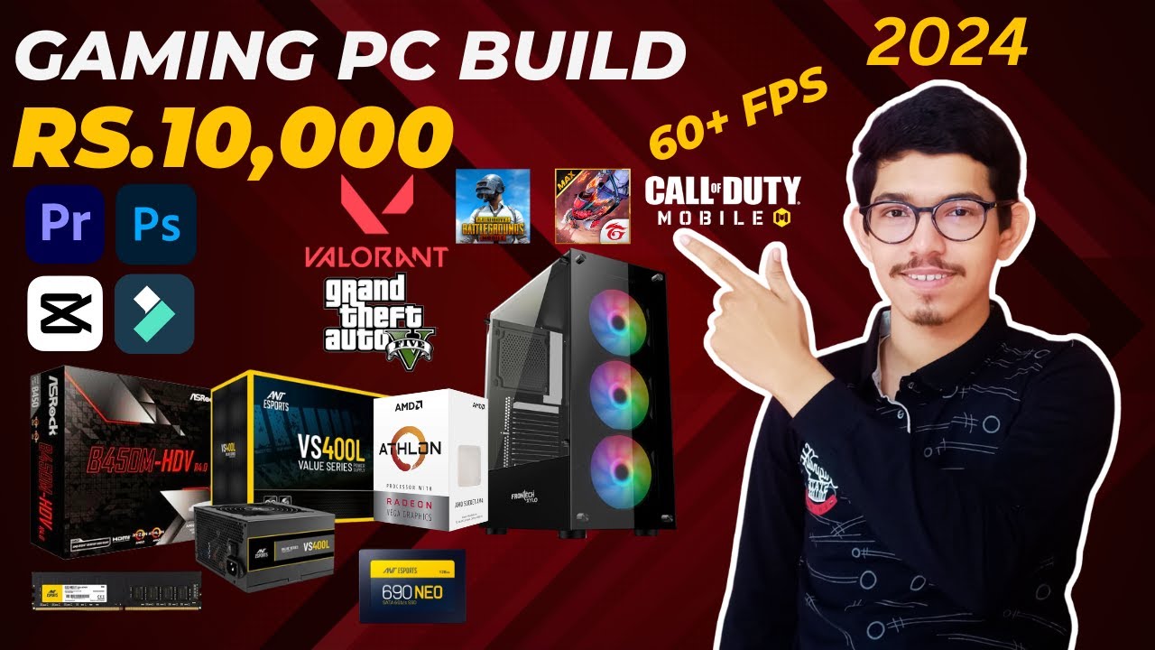 10000 Gaming PC Build | Best Budget Gaming PC Build Under 10000 | 10000 ...