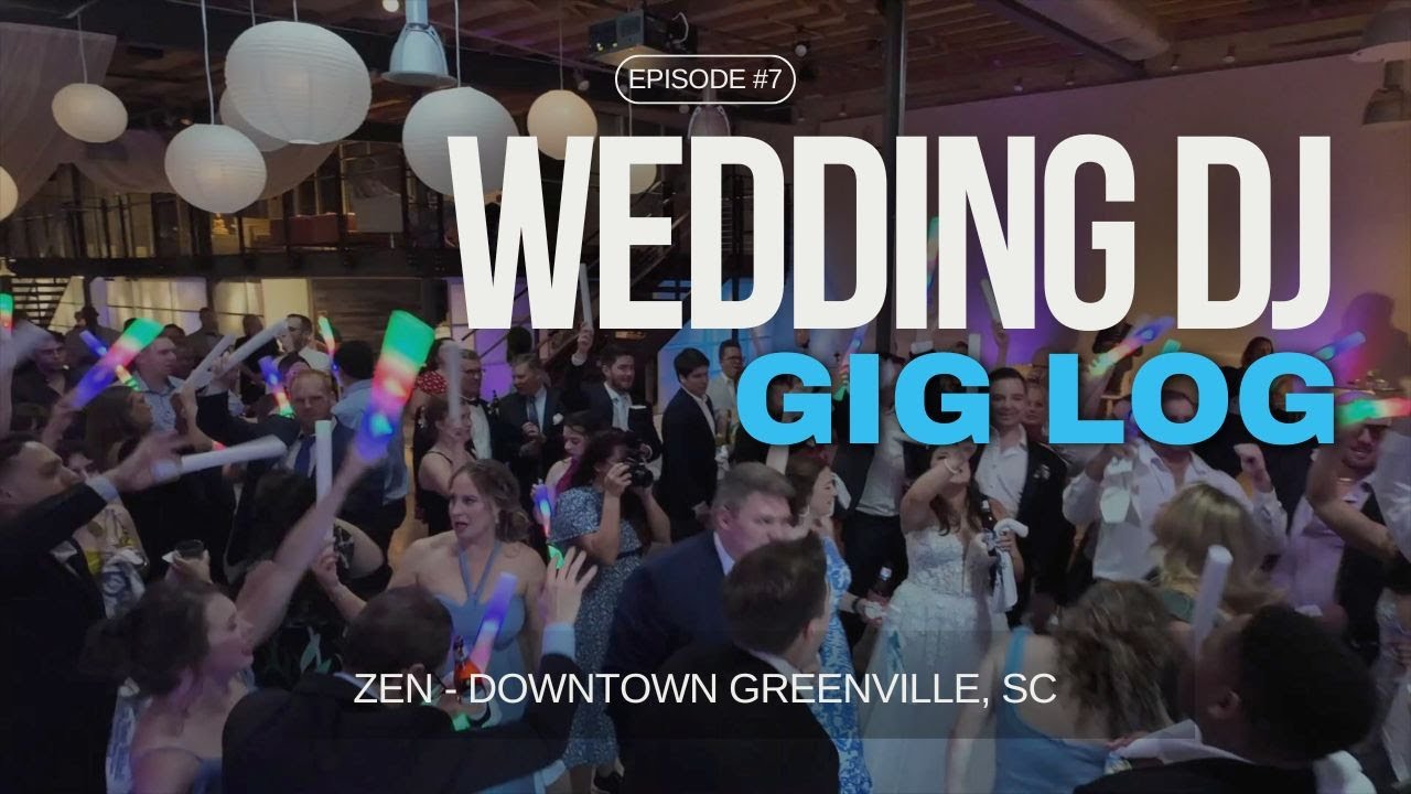 DJ Gig Log: Wedding at Zen in Downtown Greenville, South Carolina - YouTube