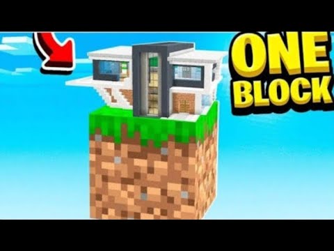 HOW TO BEAT ONE BLOCK IN MINECRAFT 😱 - YouTube