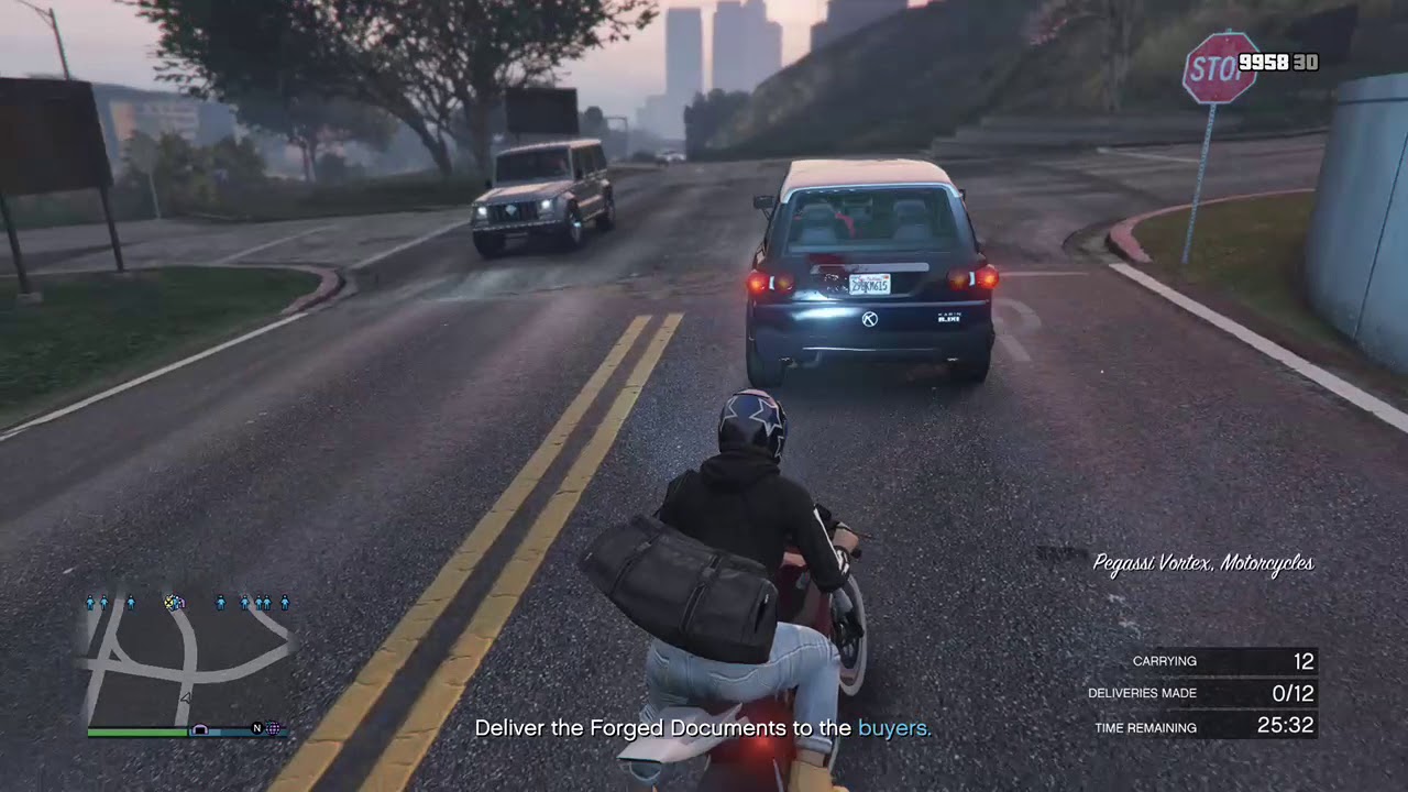 GTA Online MC Sell Mission: Document Forgery PT1 - YouTube