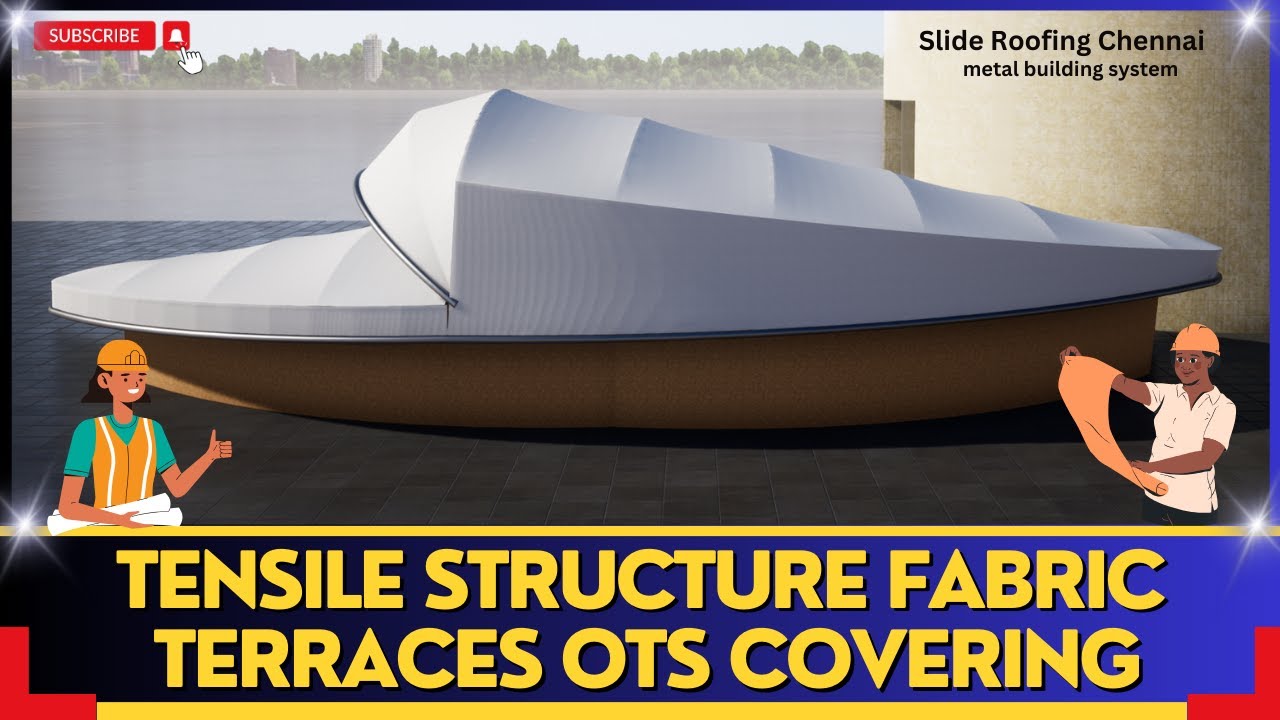 Tensile Structure Fabric Roofing for Terraces OTS Covering | Creative ...