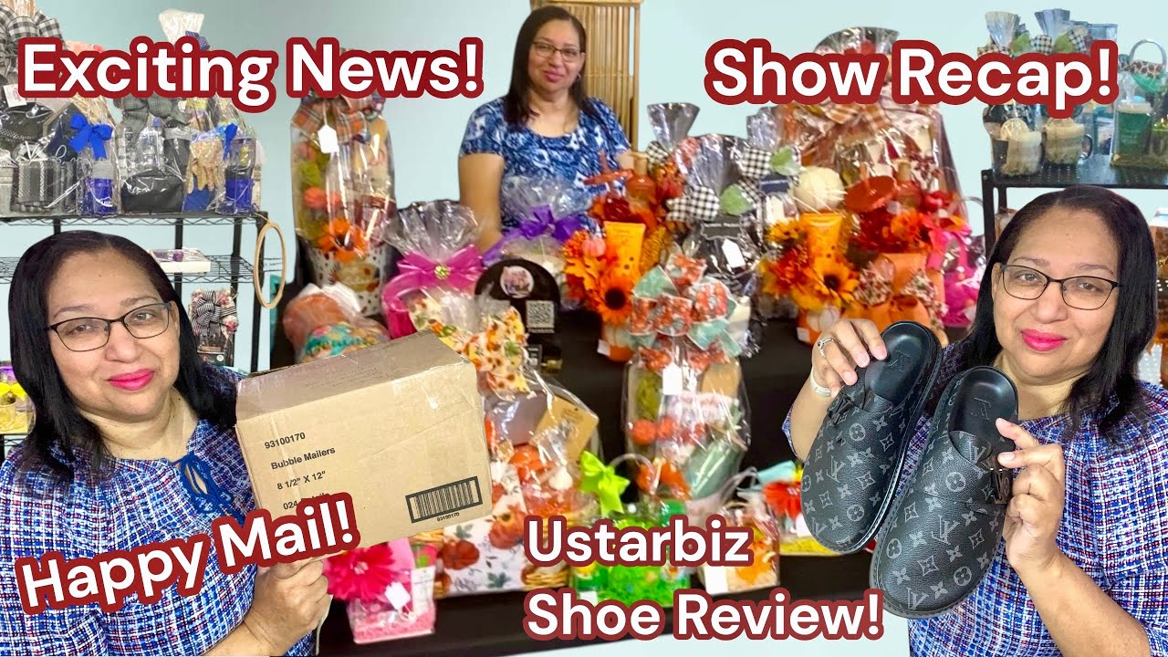 Exciting news | Show Recap | Happy Mail | Ustarbiz Shoe Review - YouTube