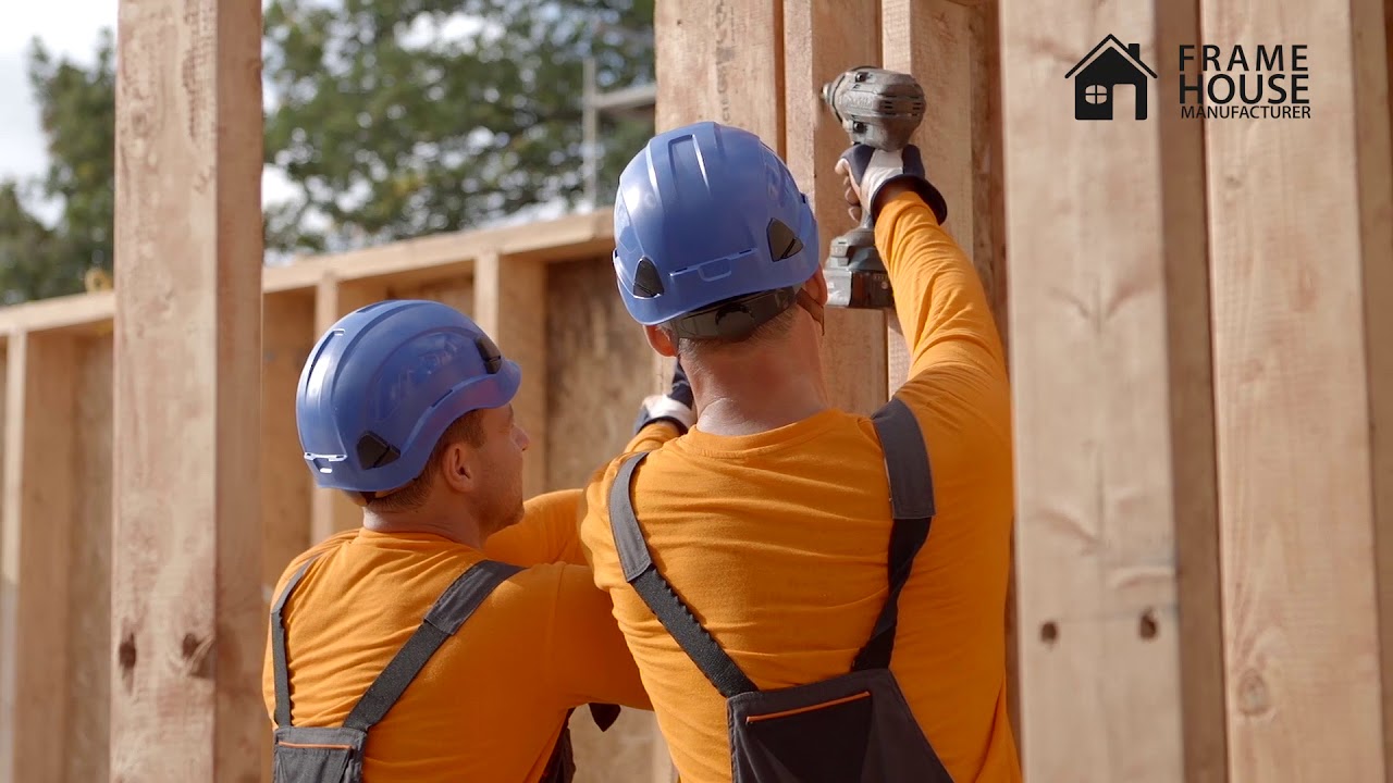 Montage|Frame House|PrefabHome|Build a Wooden Frame House From Scratch ...