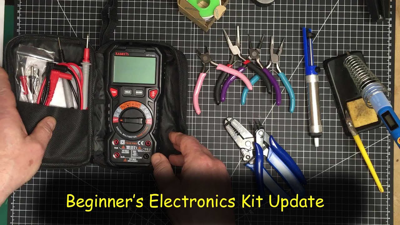 0055 - Beginner's Electronics Kit Update - YouTube