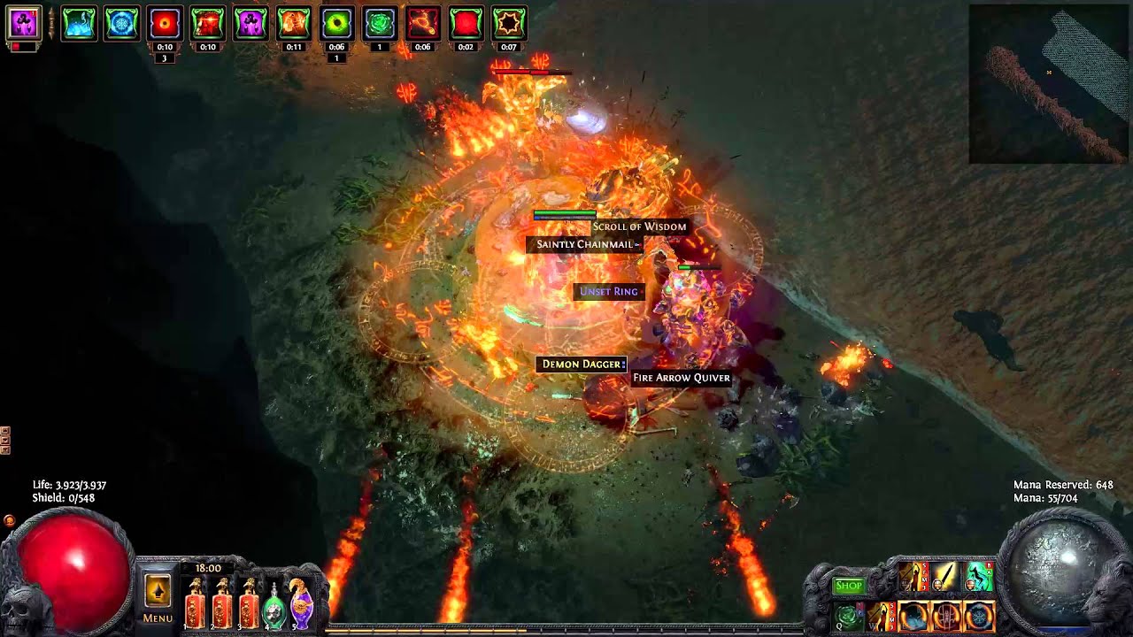 Path of Exile - Vigilant Strike Scion [2.1, 2.2 viable] - YouTube