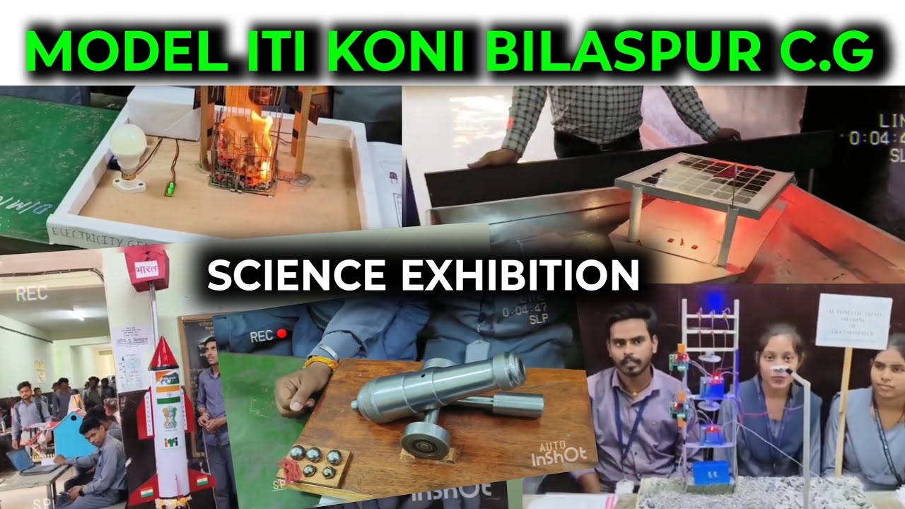 Innovative model for science exhibition - YouTube