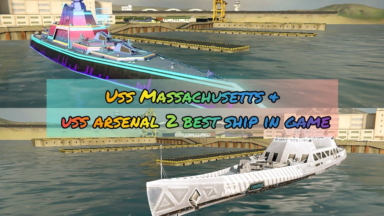 Uss Massachusetts & Uss arsenal new skin gameplay | Modern warship (See ...