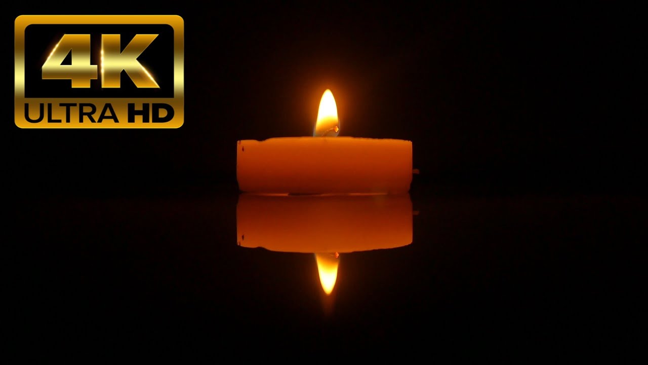 4K Free Video | Candle Fire Videos | No Copyright - YouTube