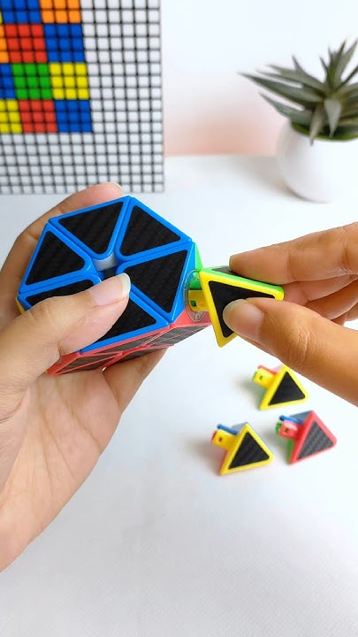 Checkerboard Pattern on a Pyraminx - YouTube