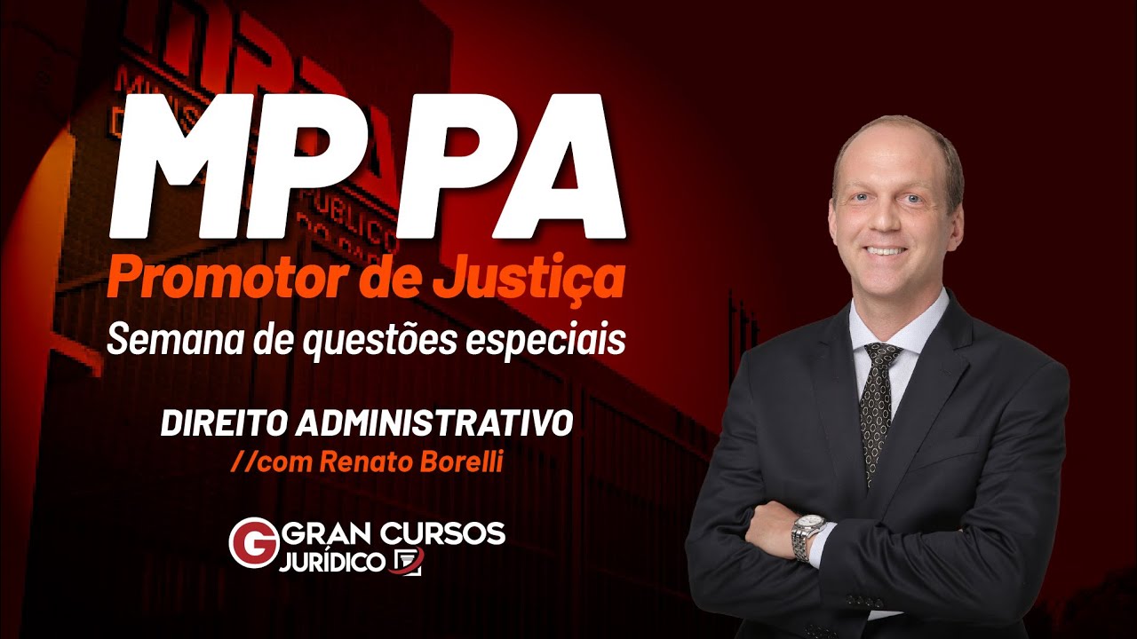 MP PA Promotor de Justiça | Semana de questões especiais - Direito ...