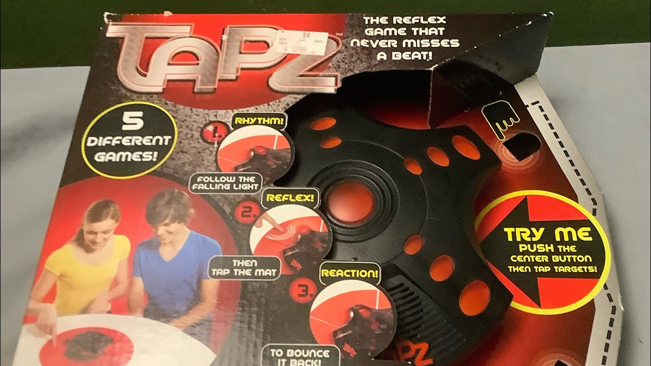 Unboxing Tapz in 2021, the Electronic Game Time Forgot - YouTube