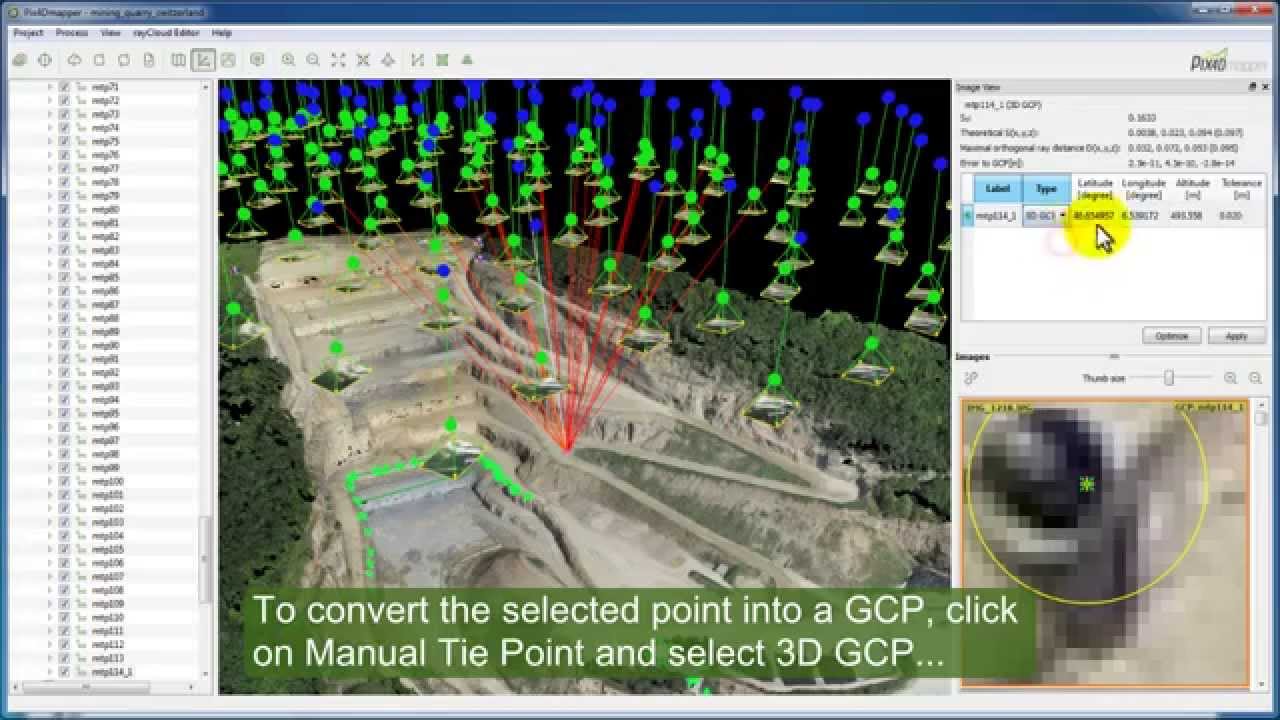 Tutorial rayCloud de Pix4D - YouTube