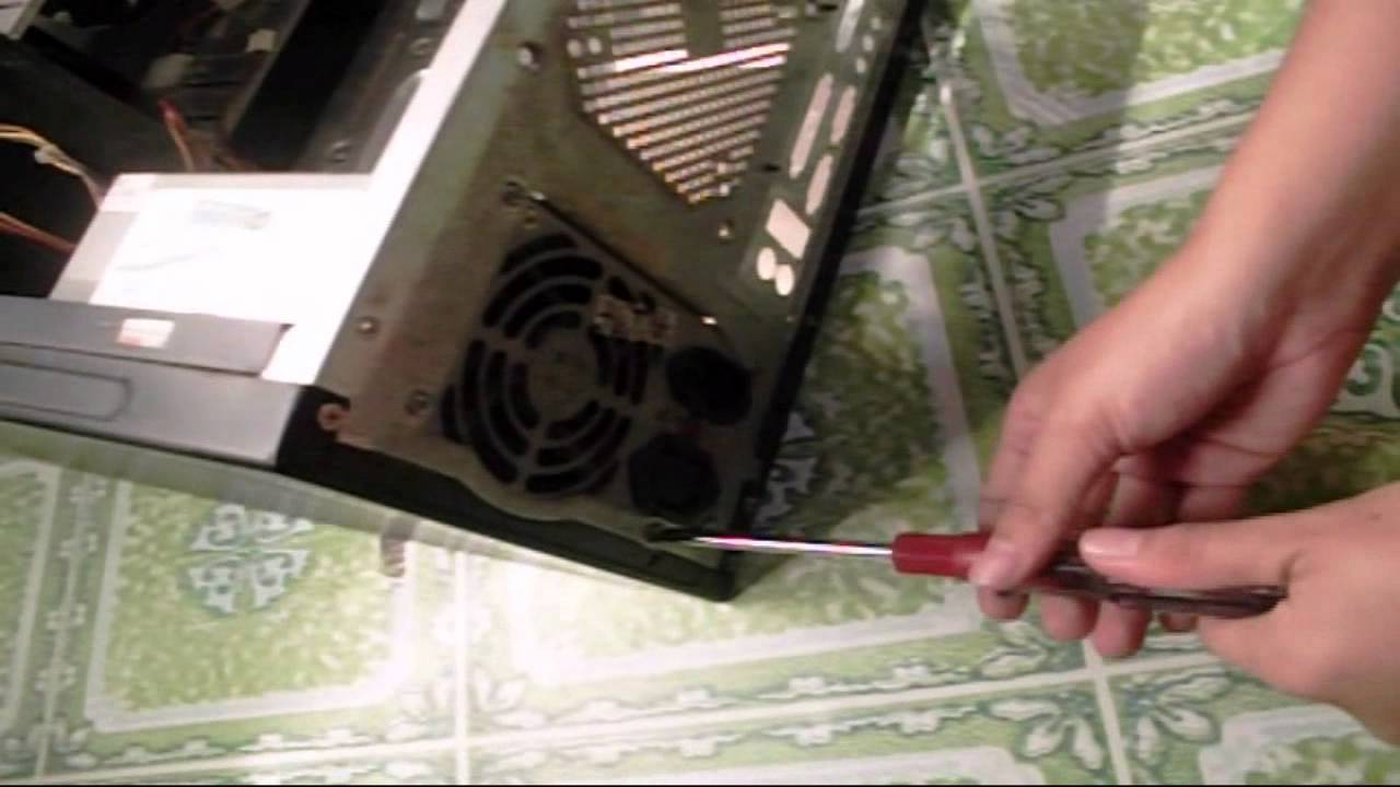 how to disassemble and assemble a CPU - YouTube