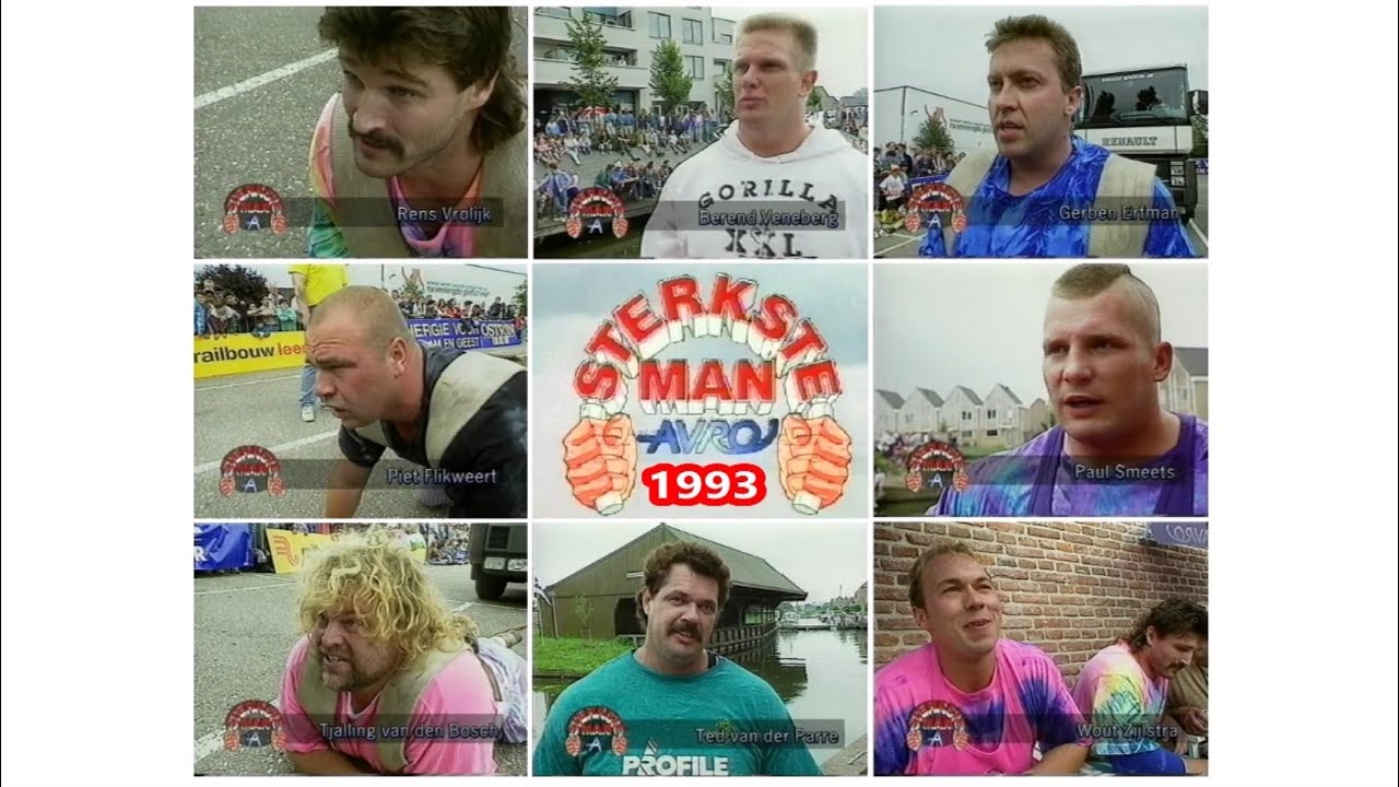 1993 Sterkste man van Nederland te Leerdam: - YouTube