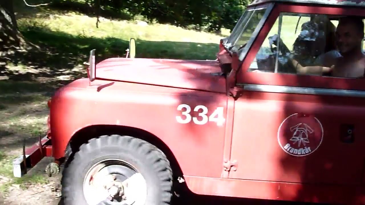 Land Rover 2a swedish fire truck - YouTube
