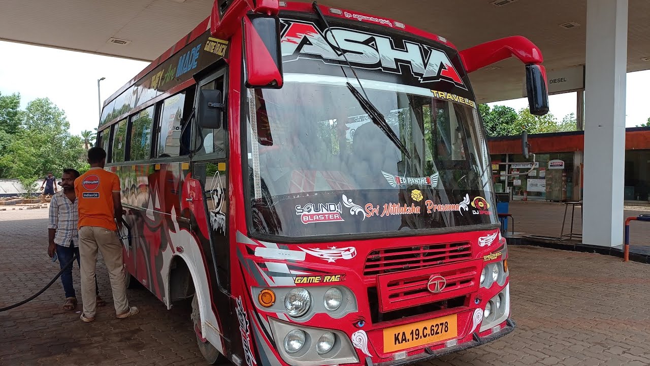 mini bus 22 seater full lighting tata 407 Karnataka #siddapur 581355 ...