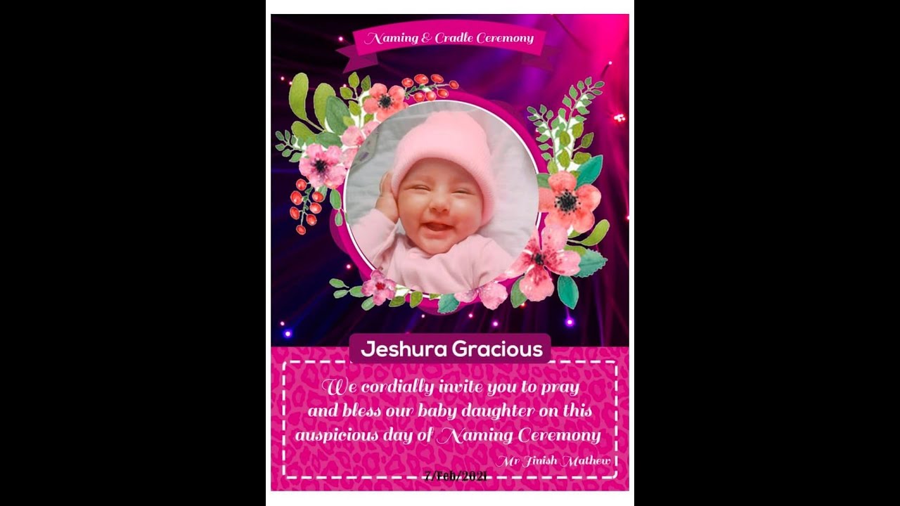 #jeshu #namingceremony #2020 #memories #love #smiles - YouTube