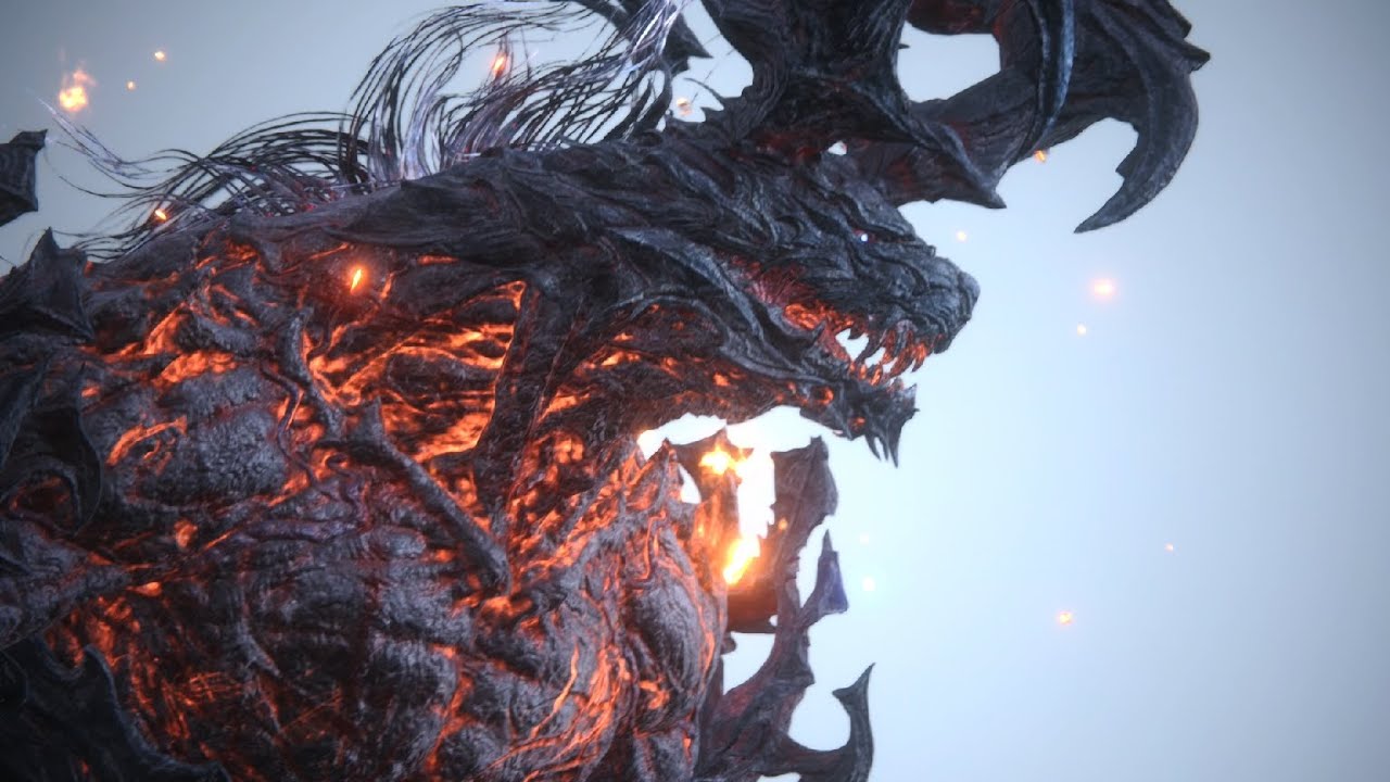 Final Fantasy XVI - Ifrit Eikon vs Typhon - PS5 Gameplay - YouTube