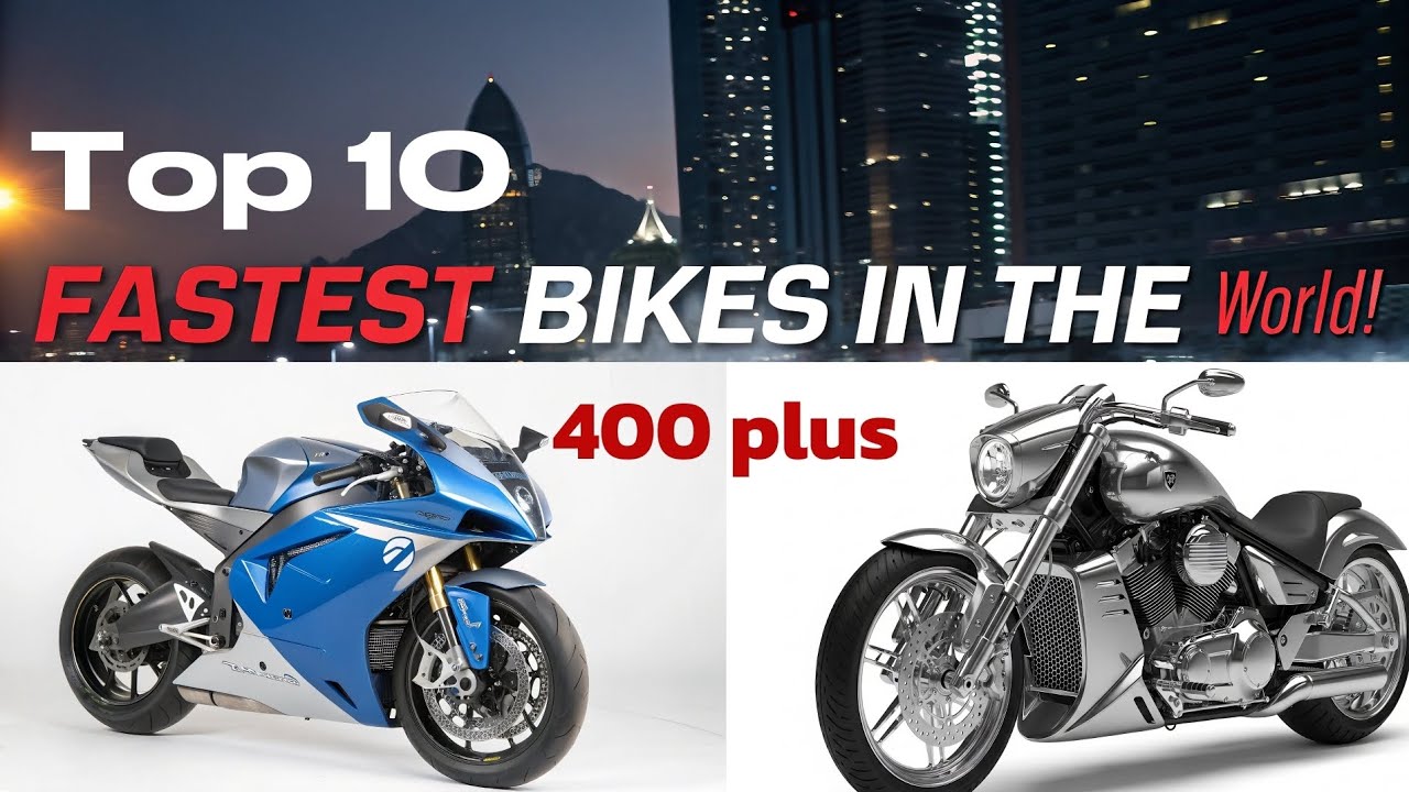 Top 10 Fastest Bikes in the World 2025 🚀 | Unbelievable Speed & Power ...