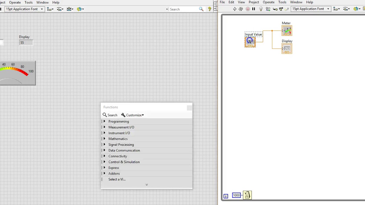 Visible Items on Controls and Indicators - YouTube