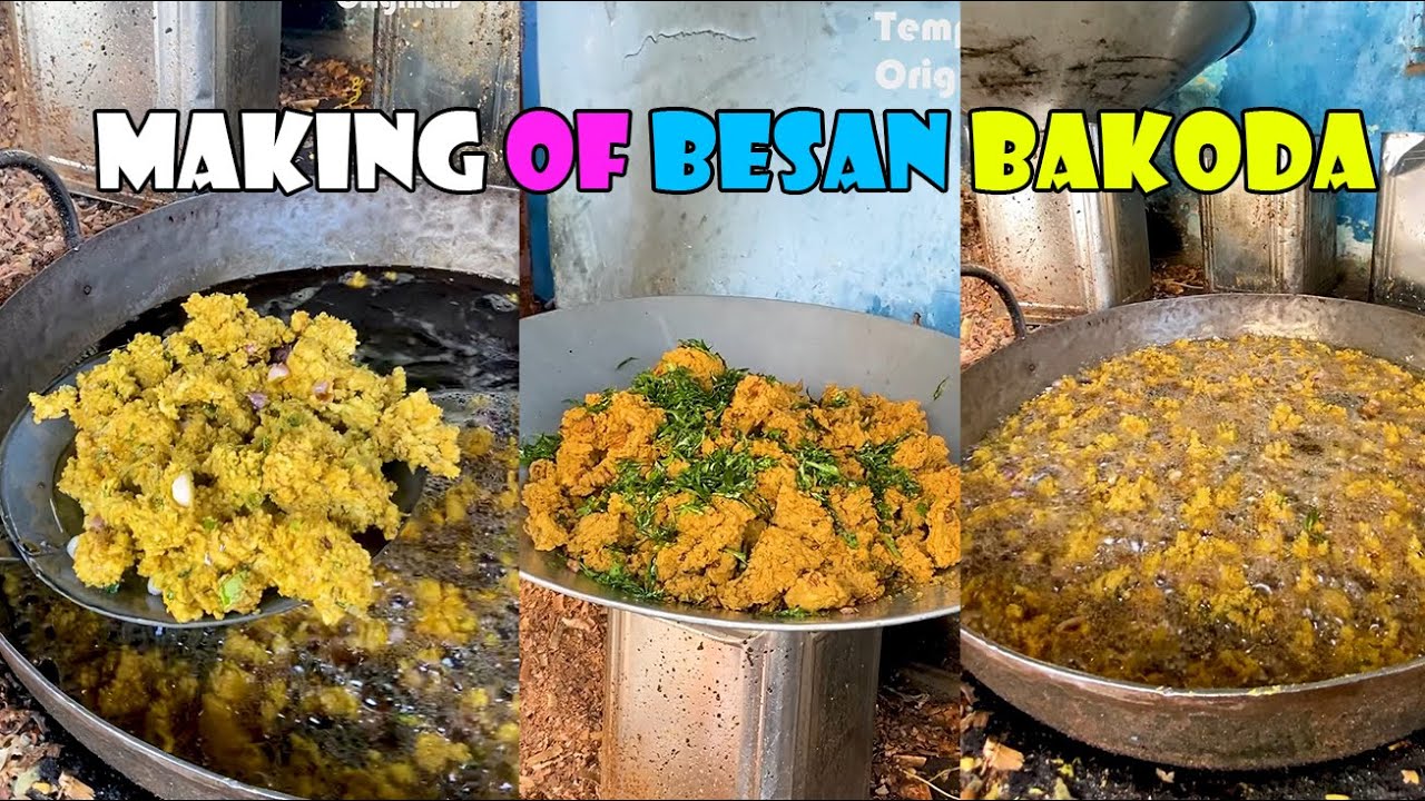 Making of Besan Bakoda | Indian's Snacks - Tempting Originals - YouTube