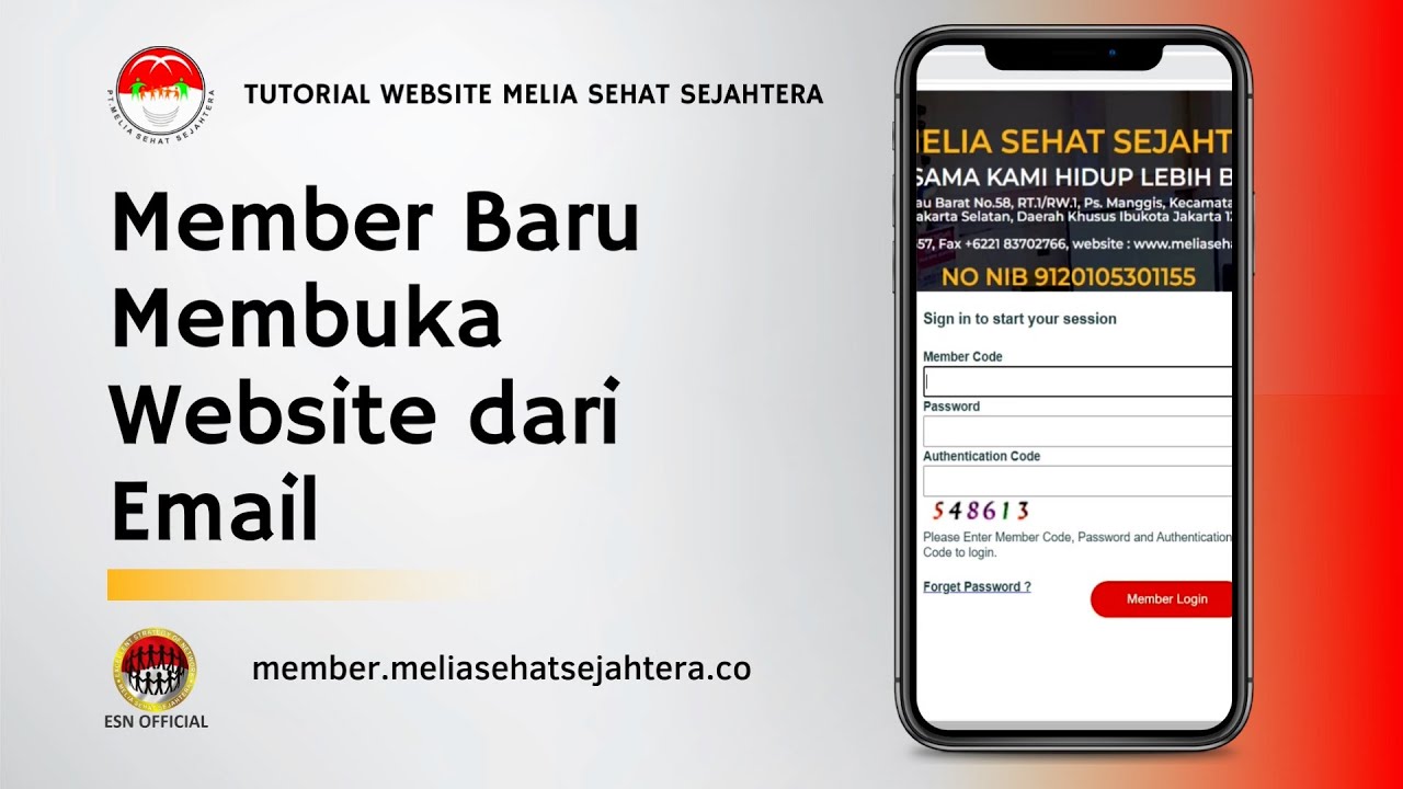 Member Baru Buka Website Member Dari Email - YouTube