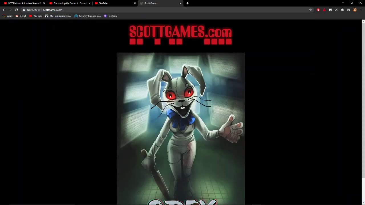 secret message in source code scott games.com - YouTube