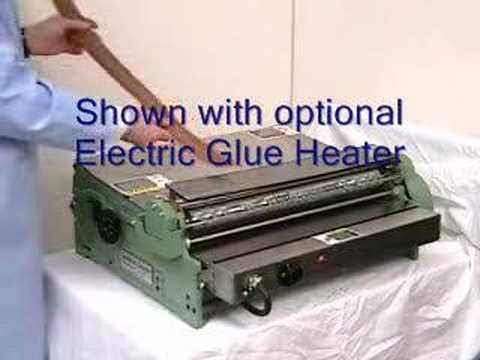 R Gluer | Roller Label Gluer | Glue Machinery Corporation - YouTube