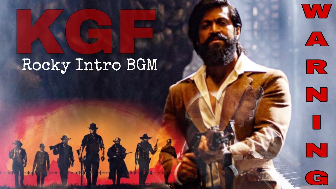 KGF - Rocky Intro BGM | KGF Chapter 2 Piano Cover | Mass Bgm | Yash ...