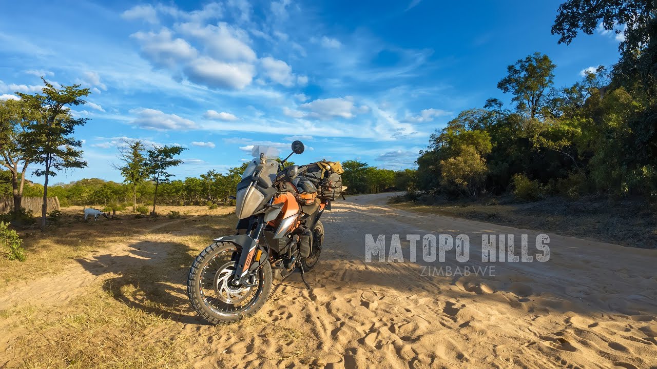 Day2, Thuli and Matopo Hills Zimbabwe Adventure Riding - YouTube